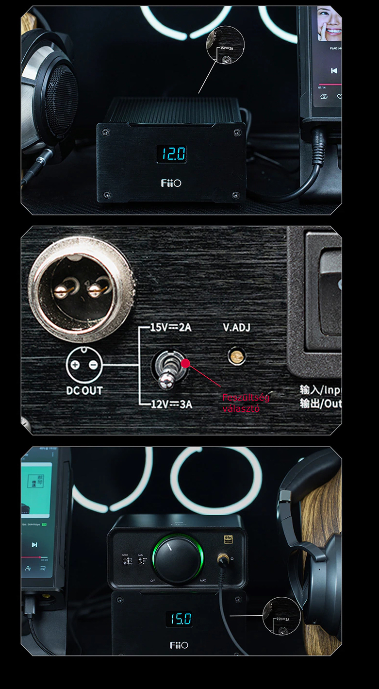 FiiO PL50 lineáris tápegység ★ iJoe.hu Magyar Apple Márkakereskedés ...